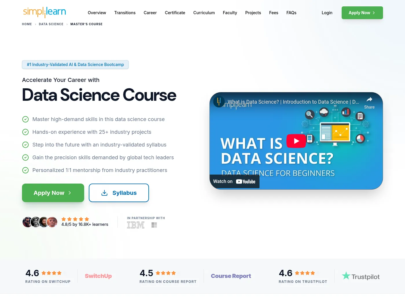 Simplilearn Program Page Revamp