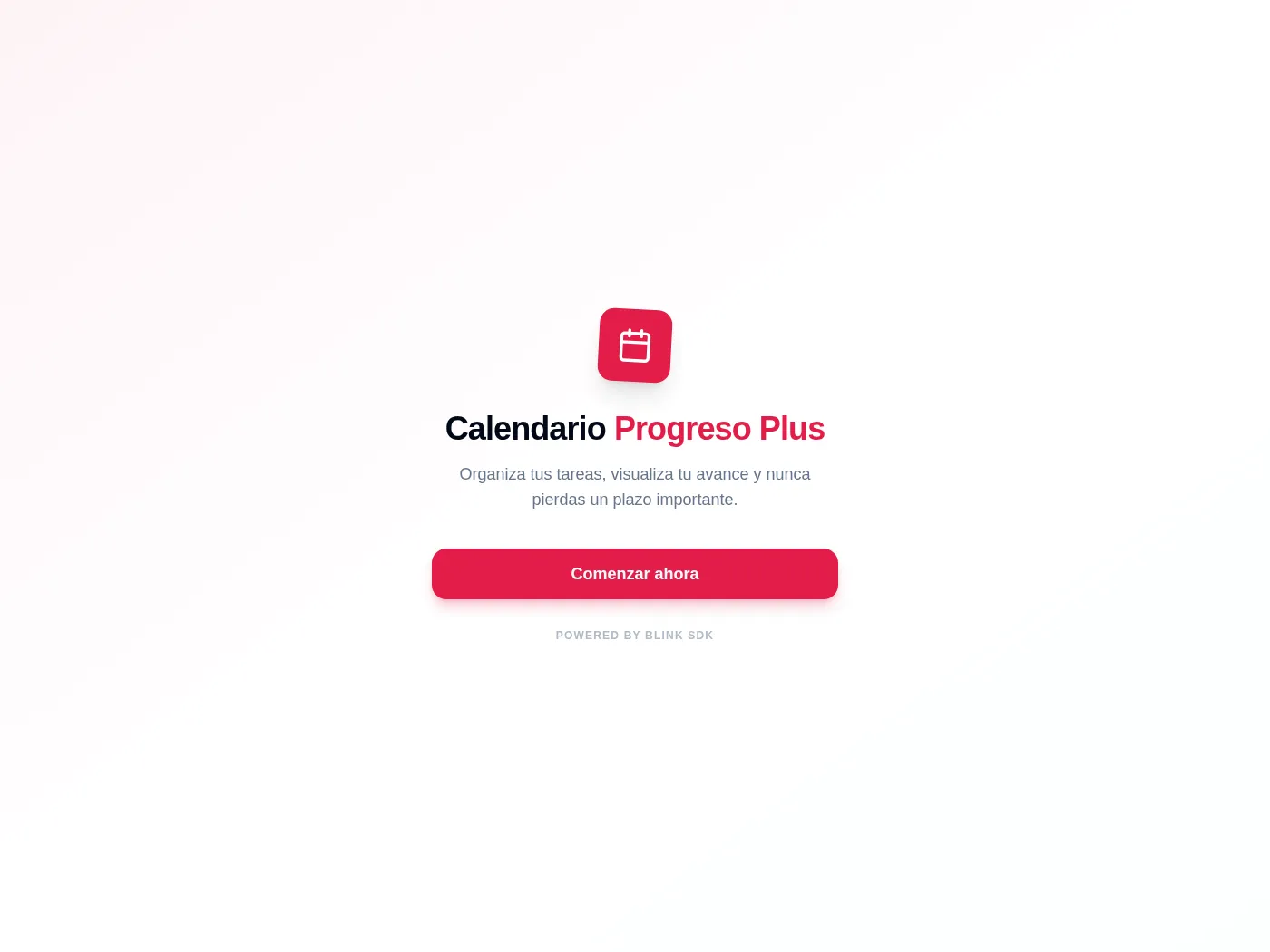 Calendario Progreso Plus