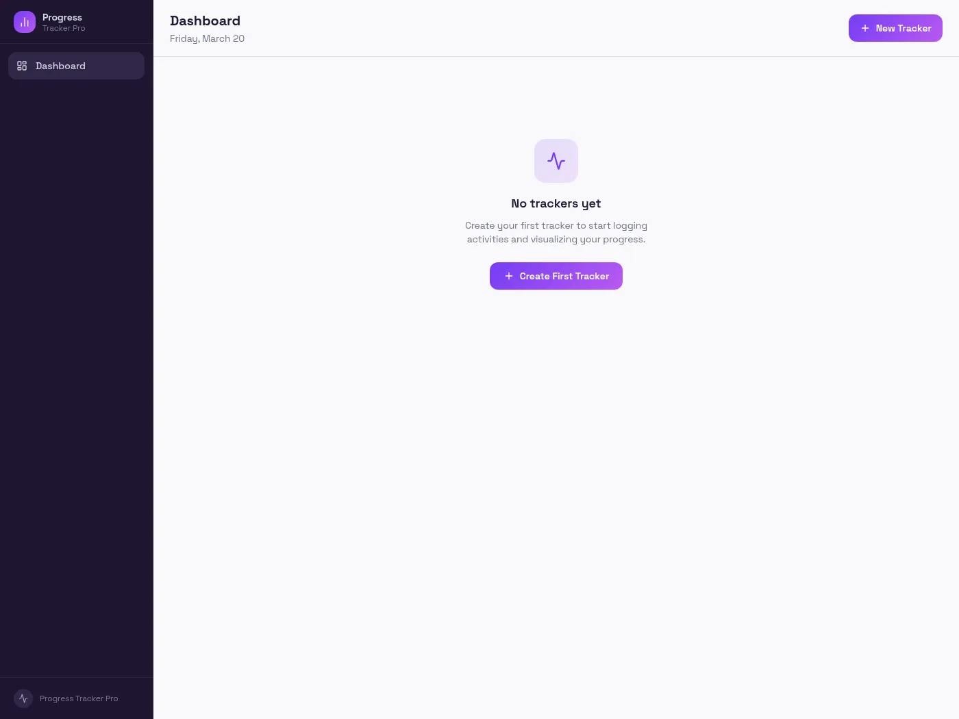 Progress Tracker Pro
