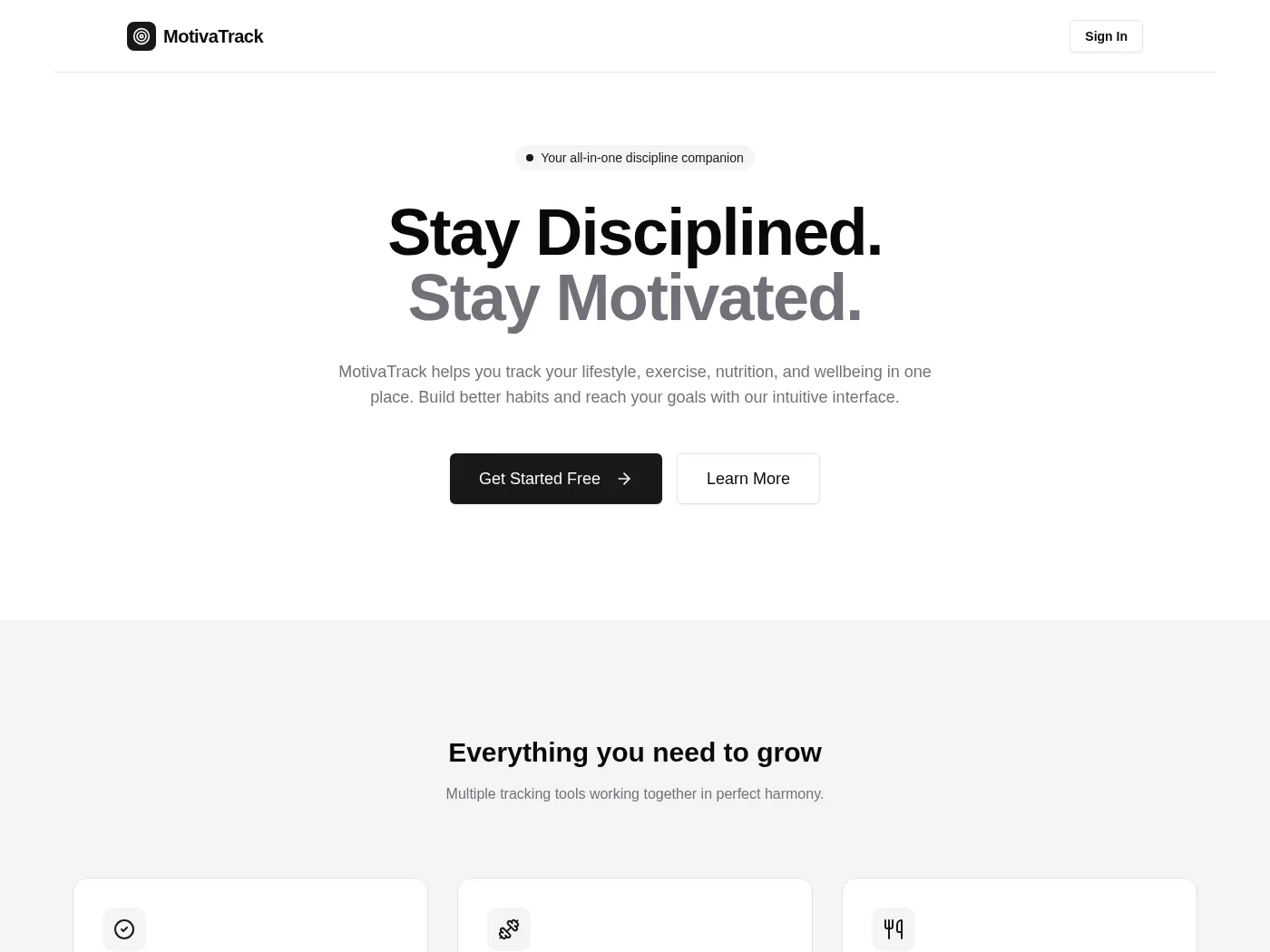 MotivaTrack