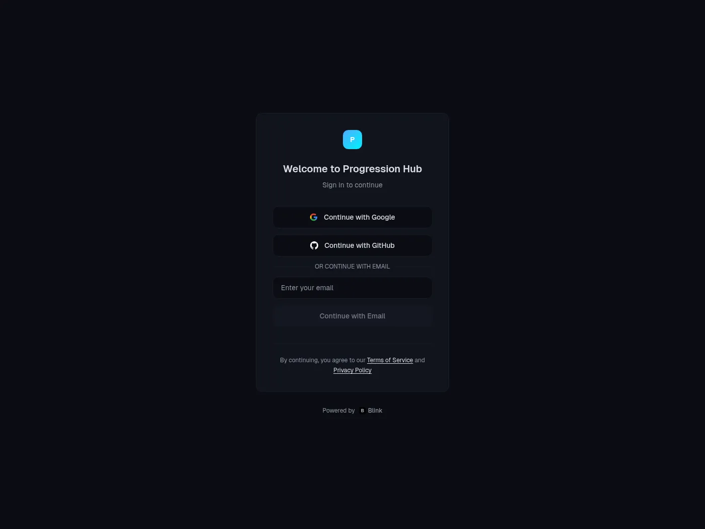 Progression Hub