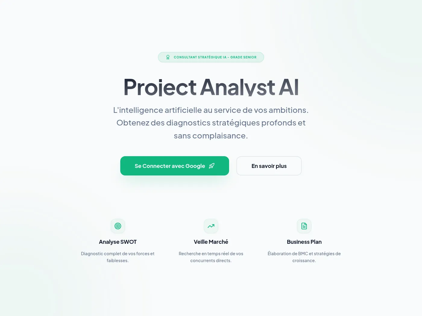 Project Analyst AI