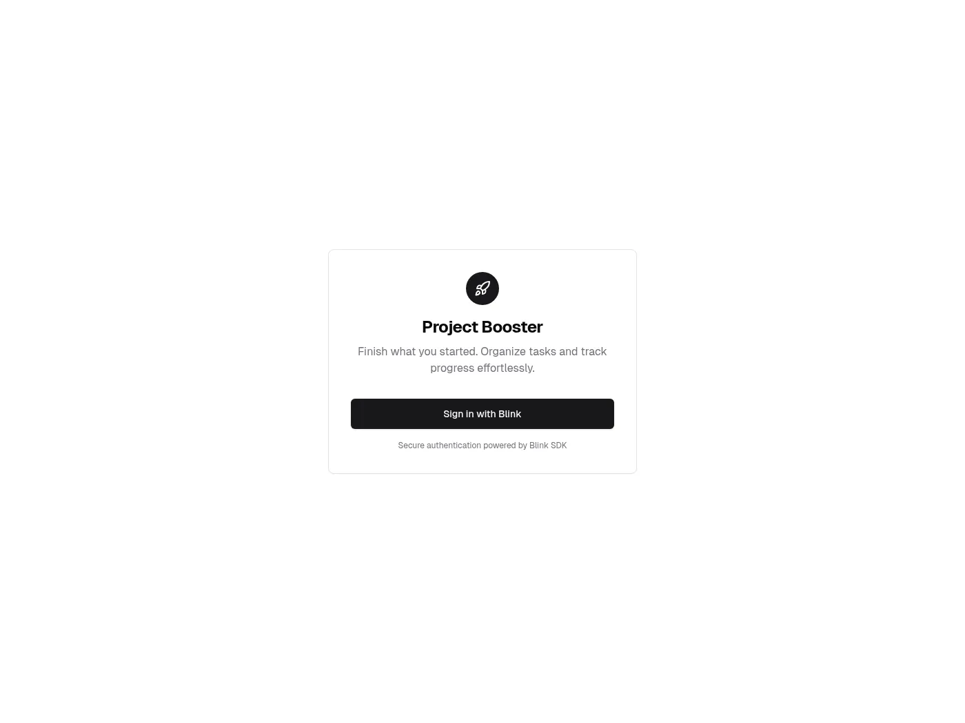Project Booster