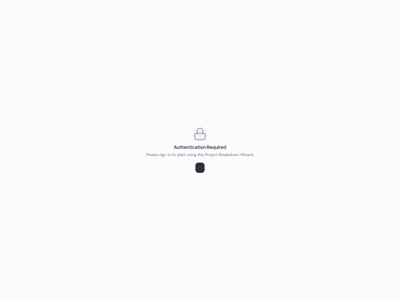Project Breakdown Wizard