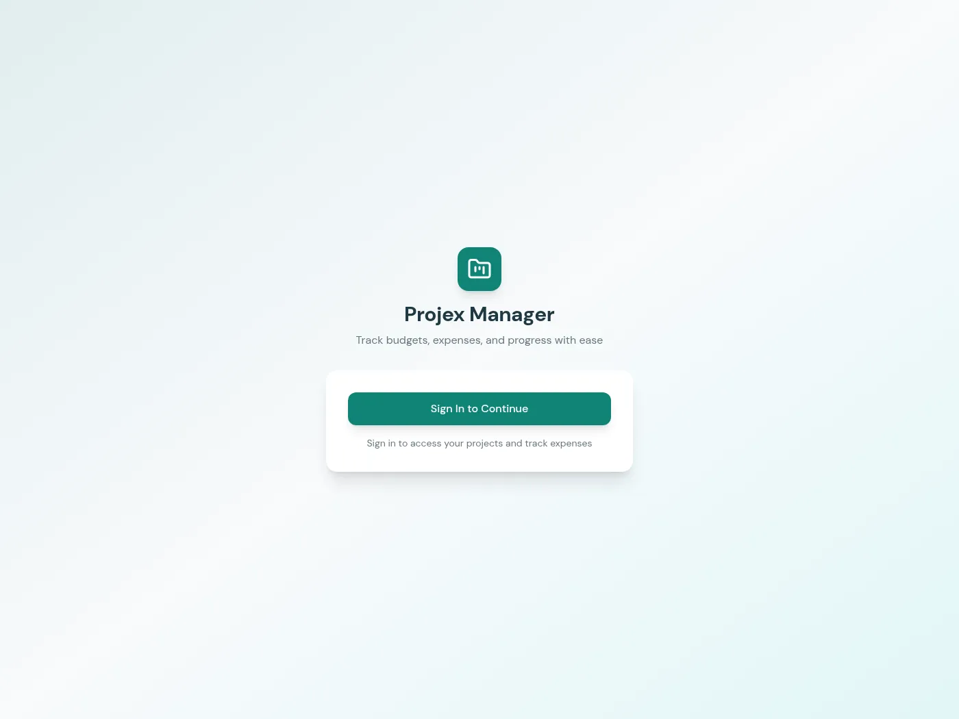 Projex Manager