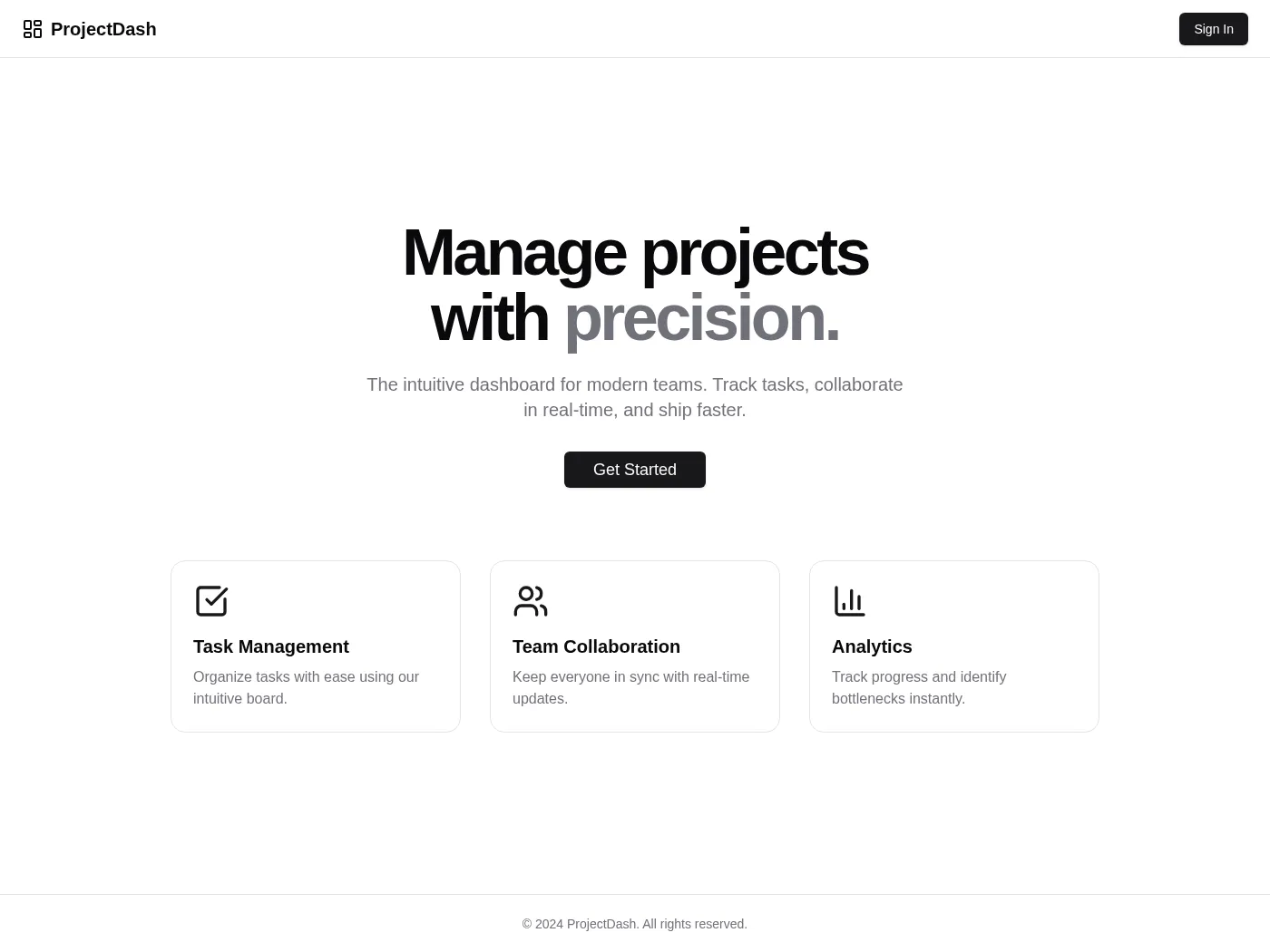 ProjectDash