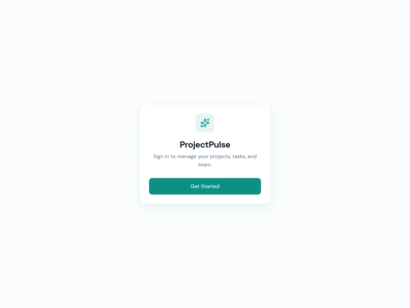 ProjectPulse Dashboard