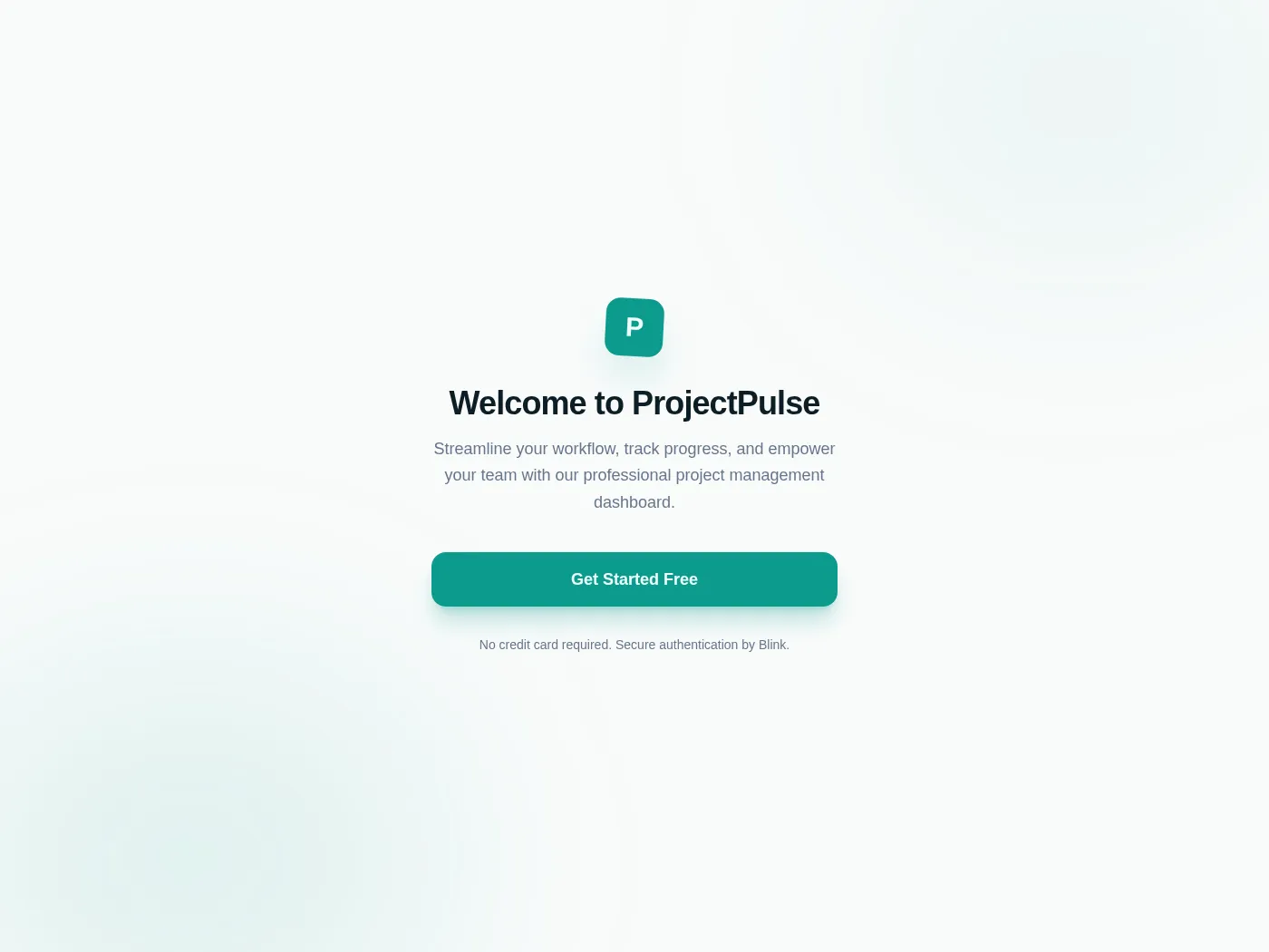 ProjectPulse Dashboard