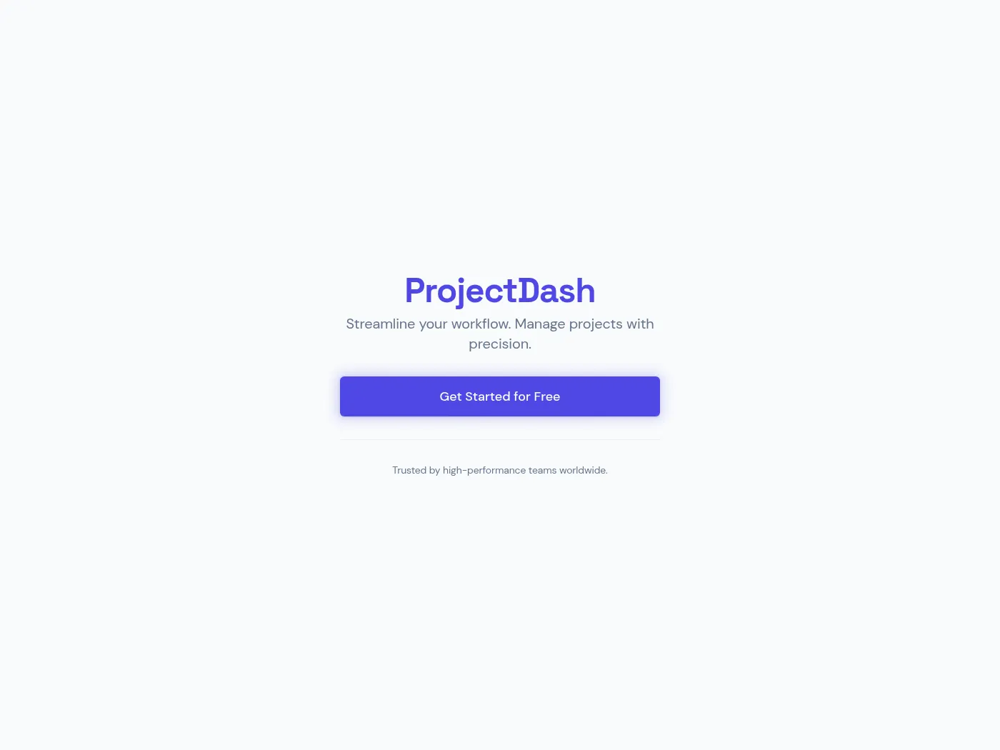 ProjectDash