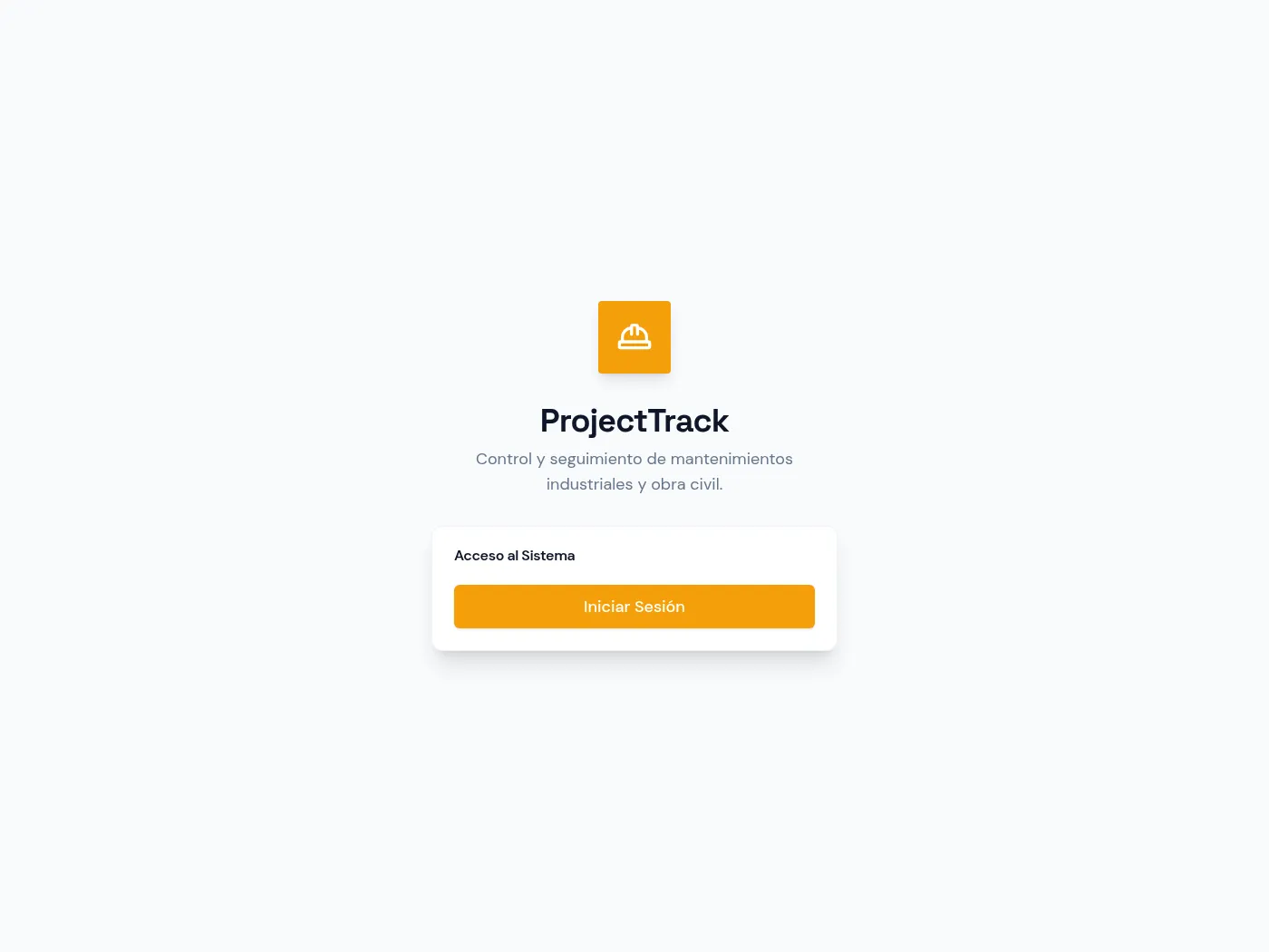 ProjectTrack Dashboard