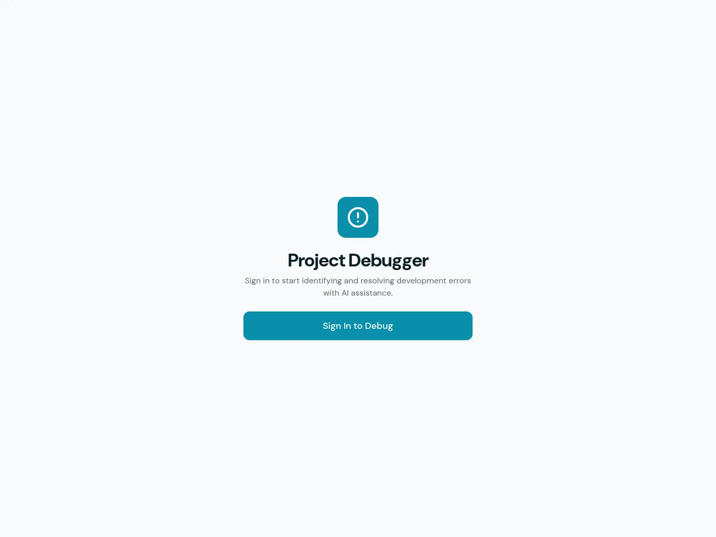 Project Debugger