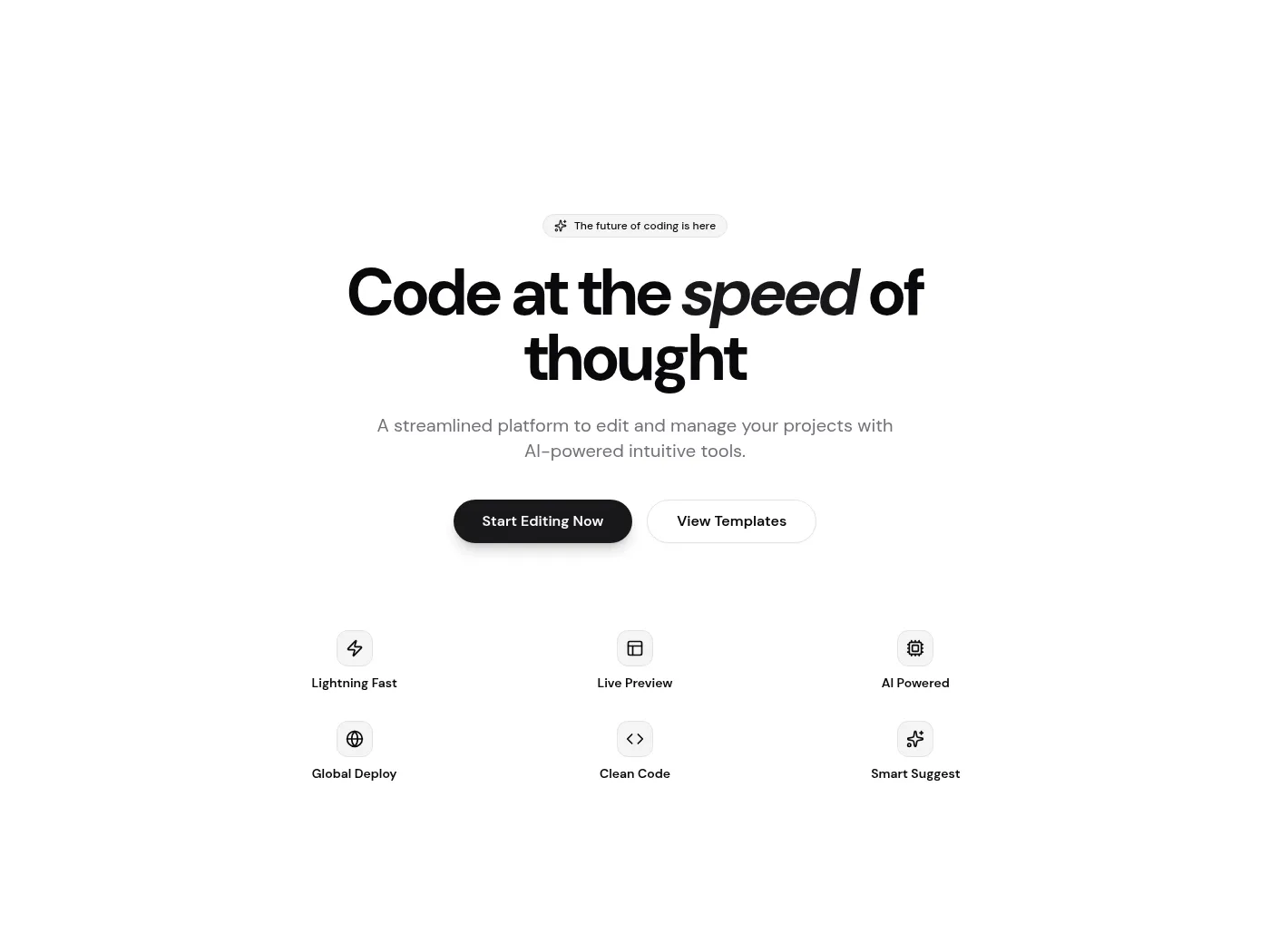 Quick Project Editor
