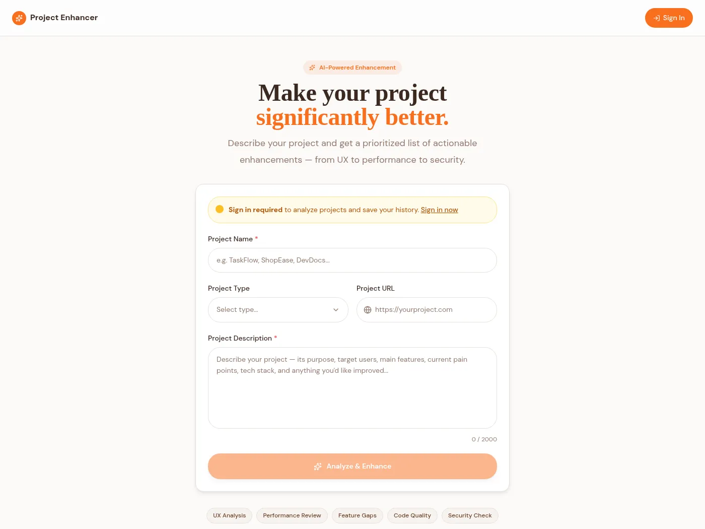 Project Enhancer