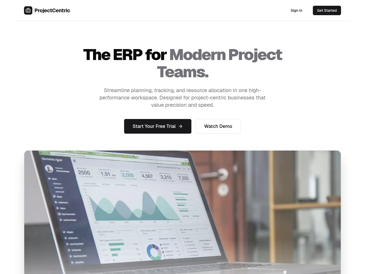 ProjectCentric ERP Suite