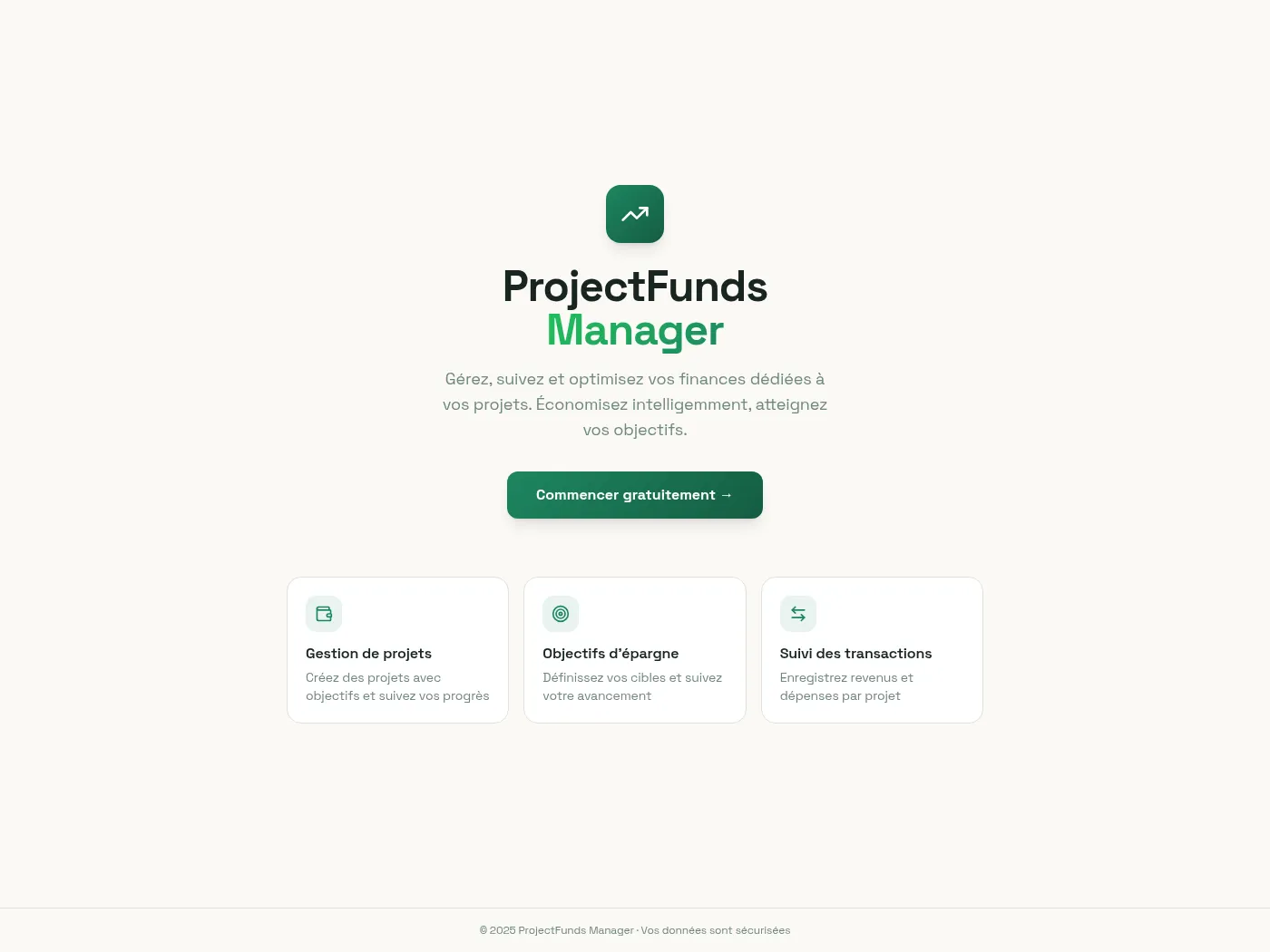 ProjectFunds Manager