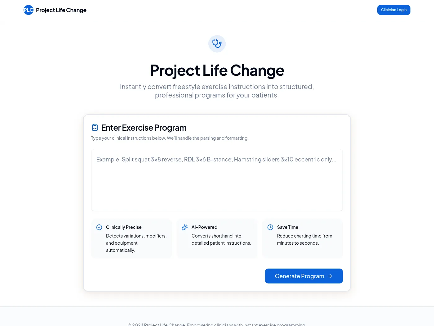 Project Life Change