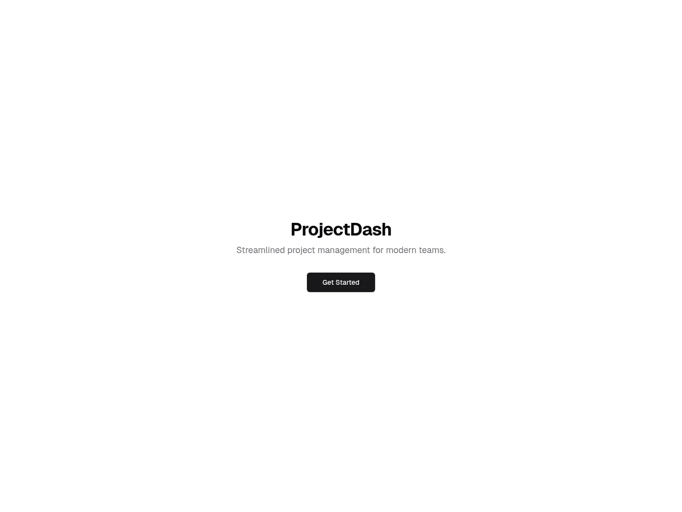 ProjectDash