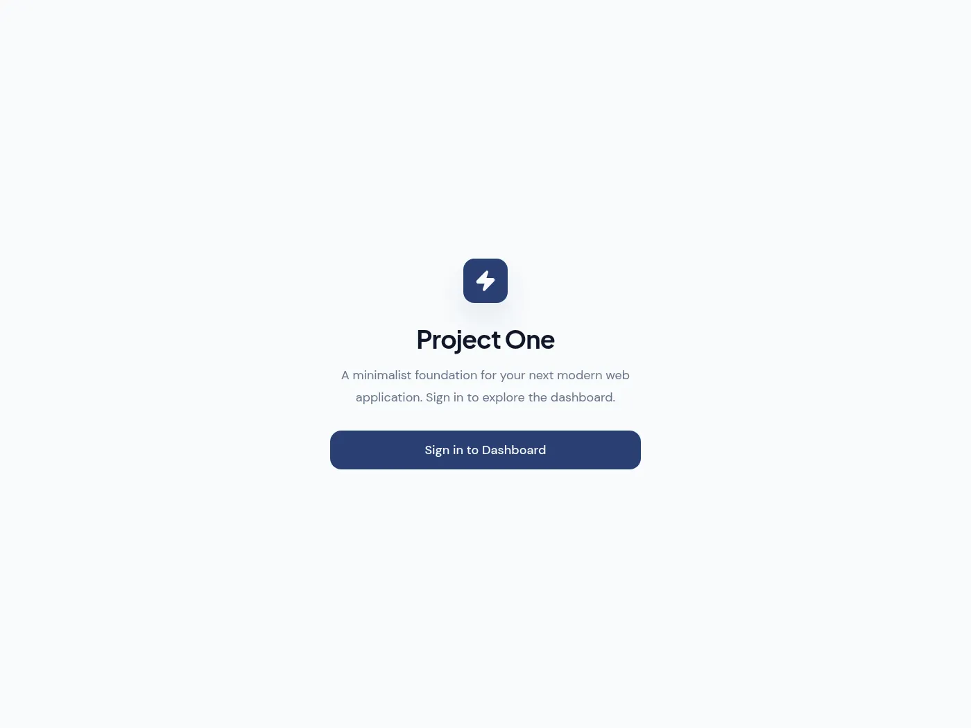 Project One