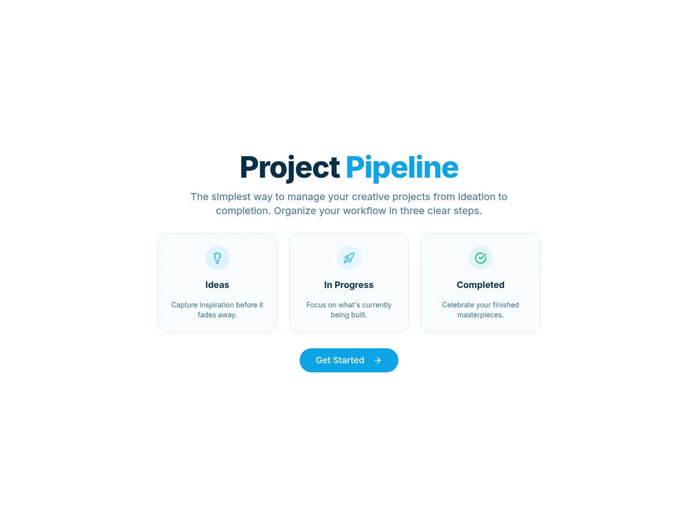 Project Pipeline Board