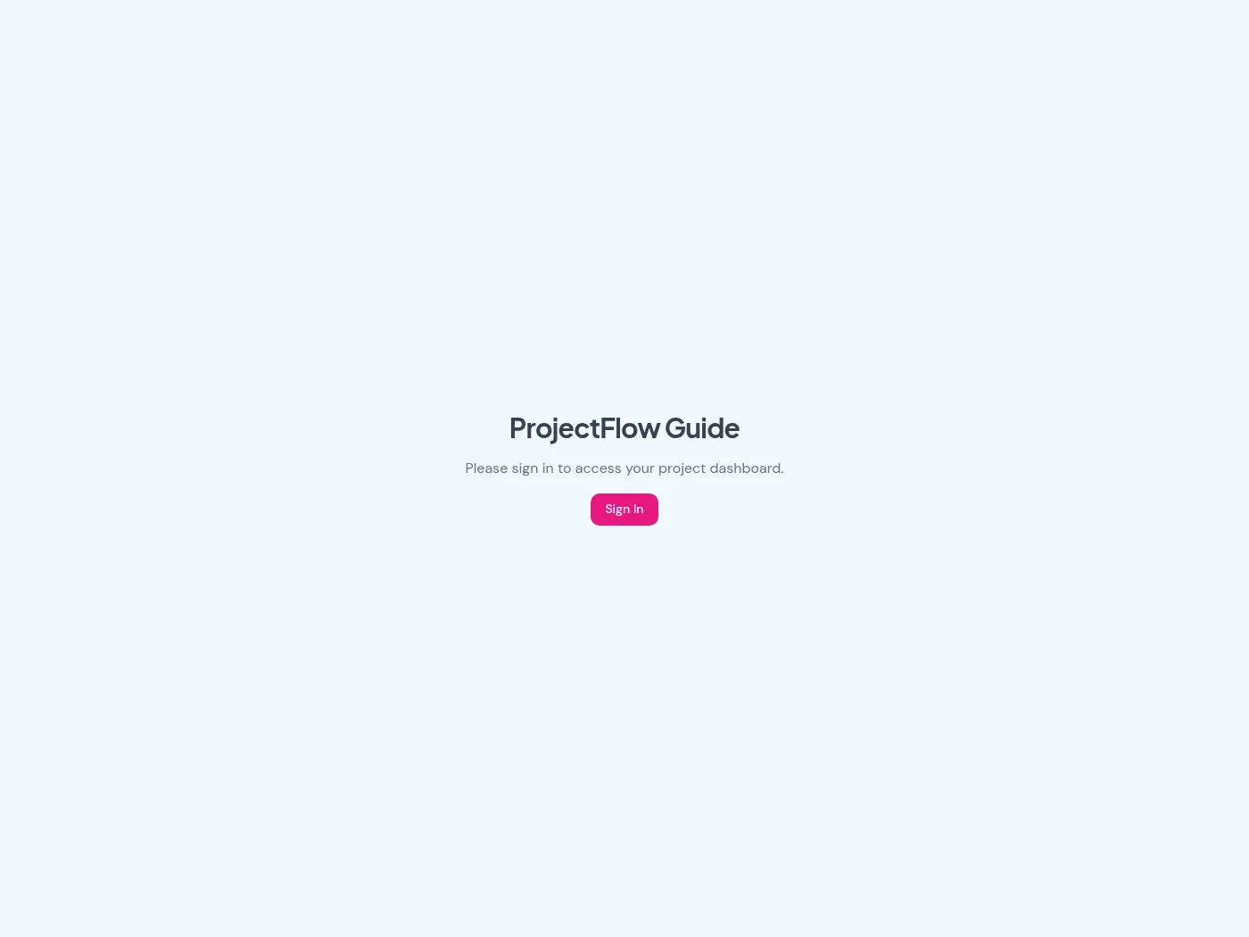 ProjectFlow Guide
