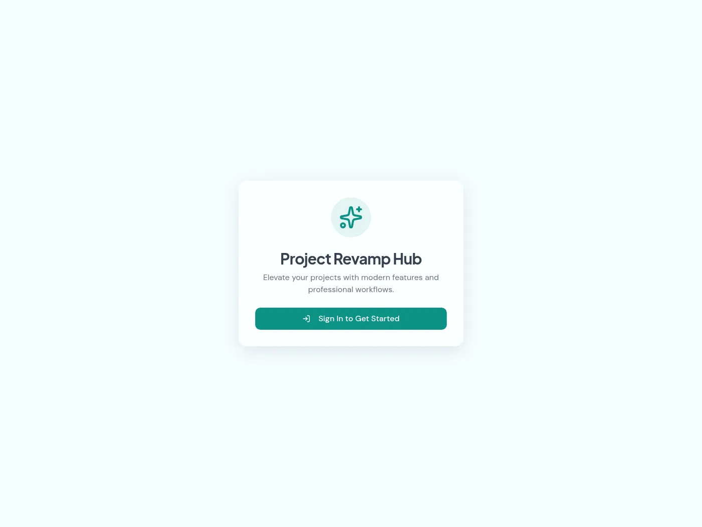 Project Revamp Hub