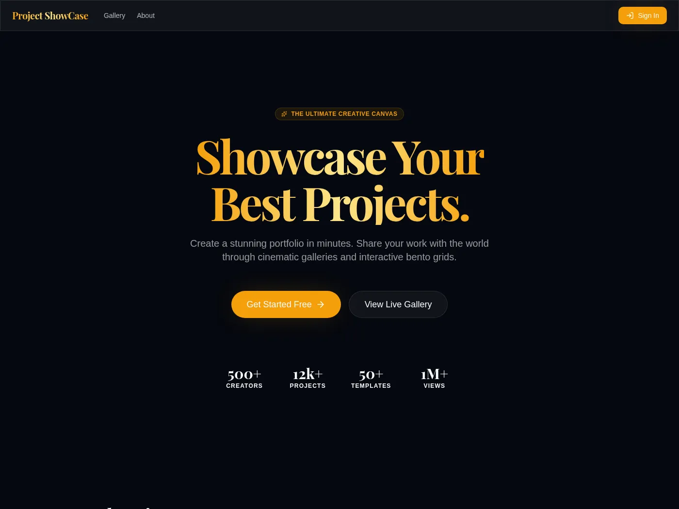 Project ShowCase