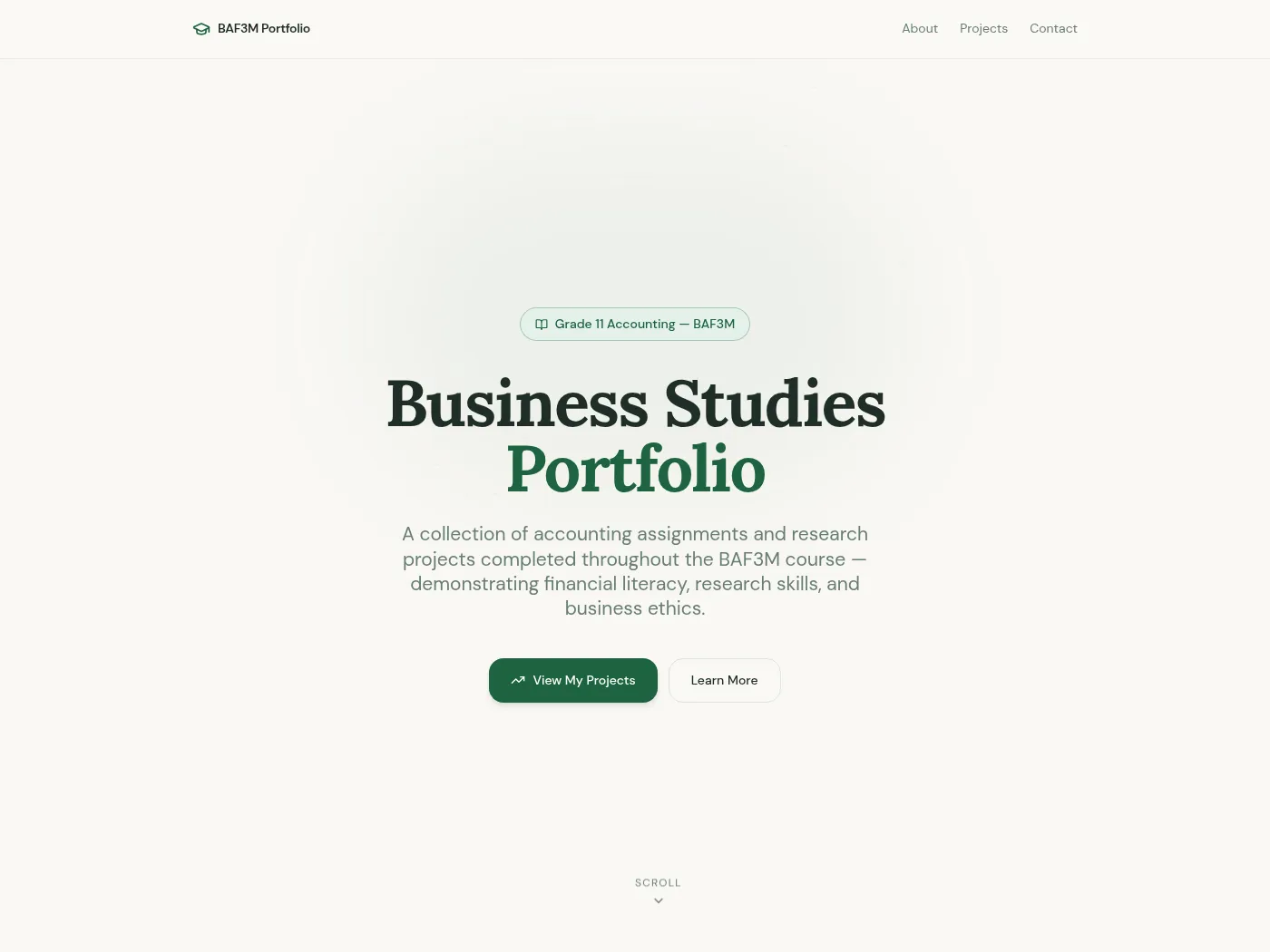 My Project Showcase