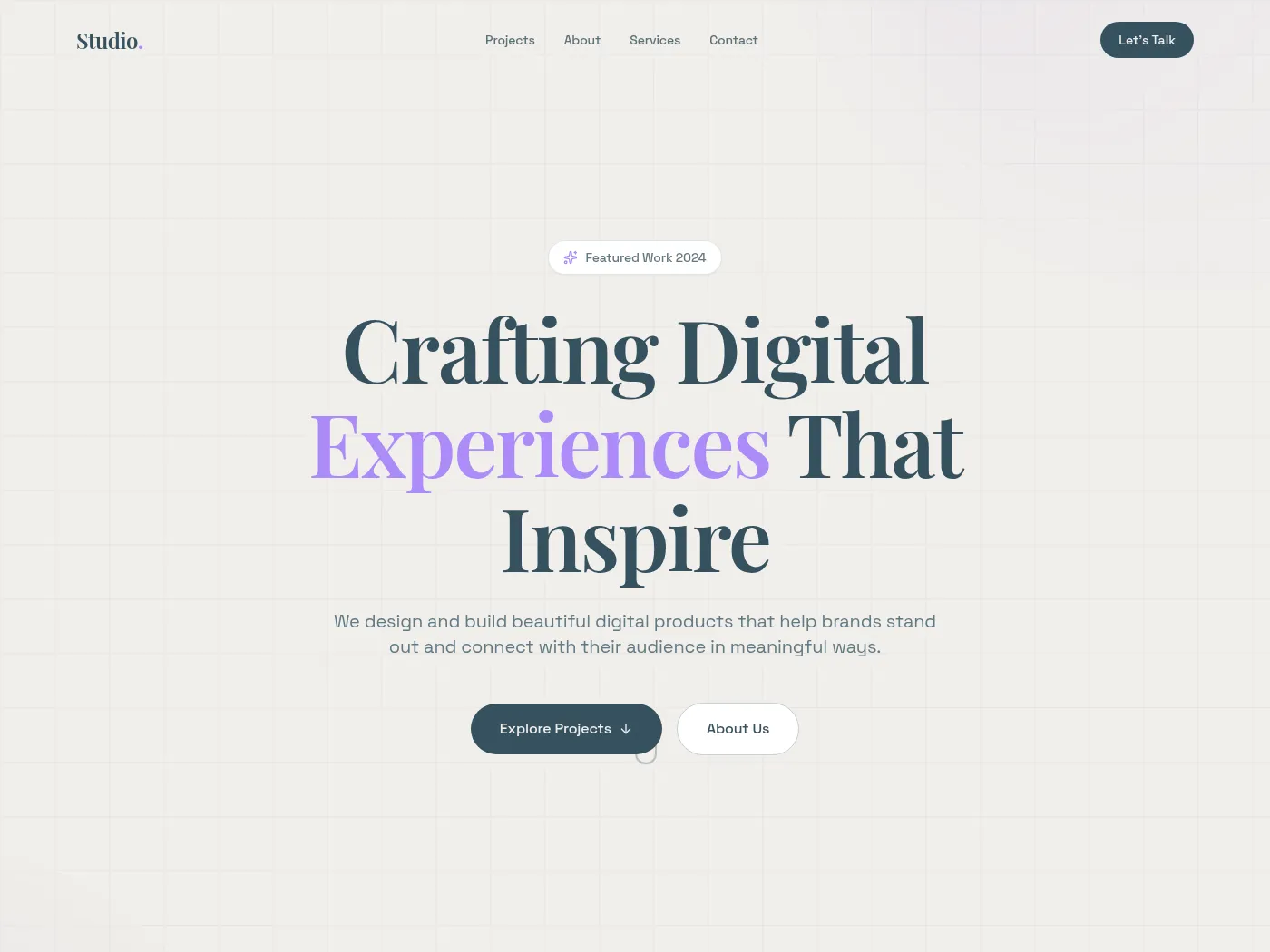 Aesthetic Project Showcase