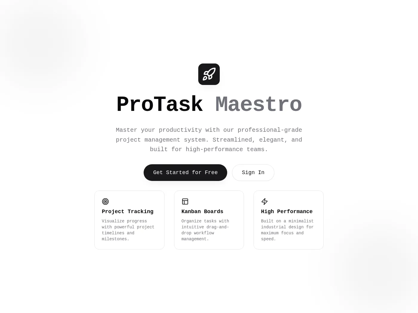 ProTask Maestro