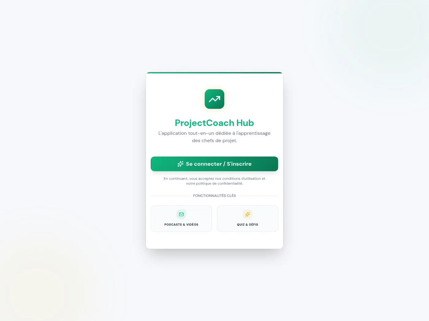 ProjectCoach Hub