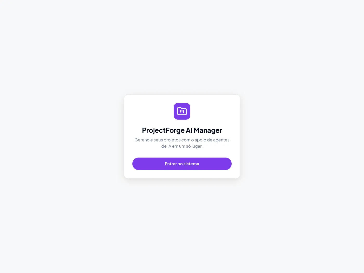 ProjectForge AI Manager