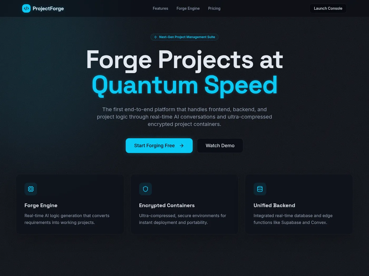 ProjectForge Suite