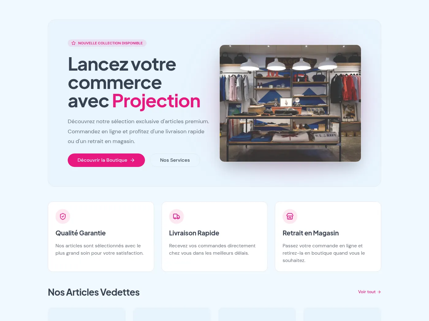 Projection Shop Online