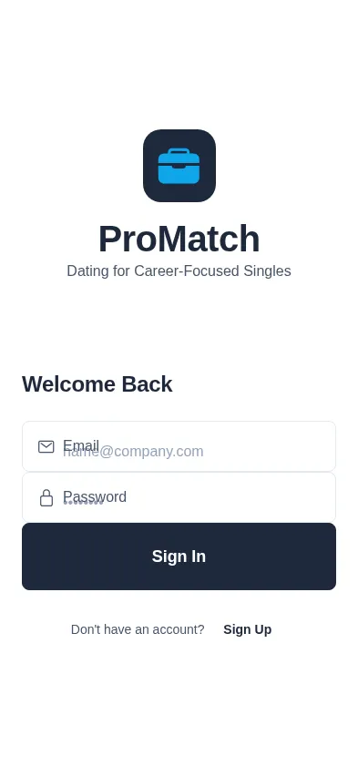 ProMatch Dating App