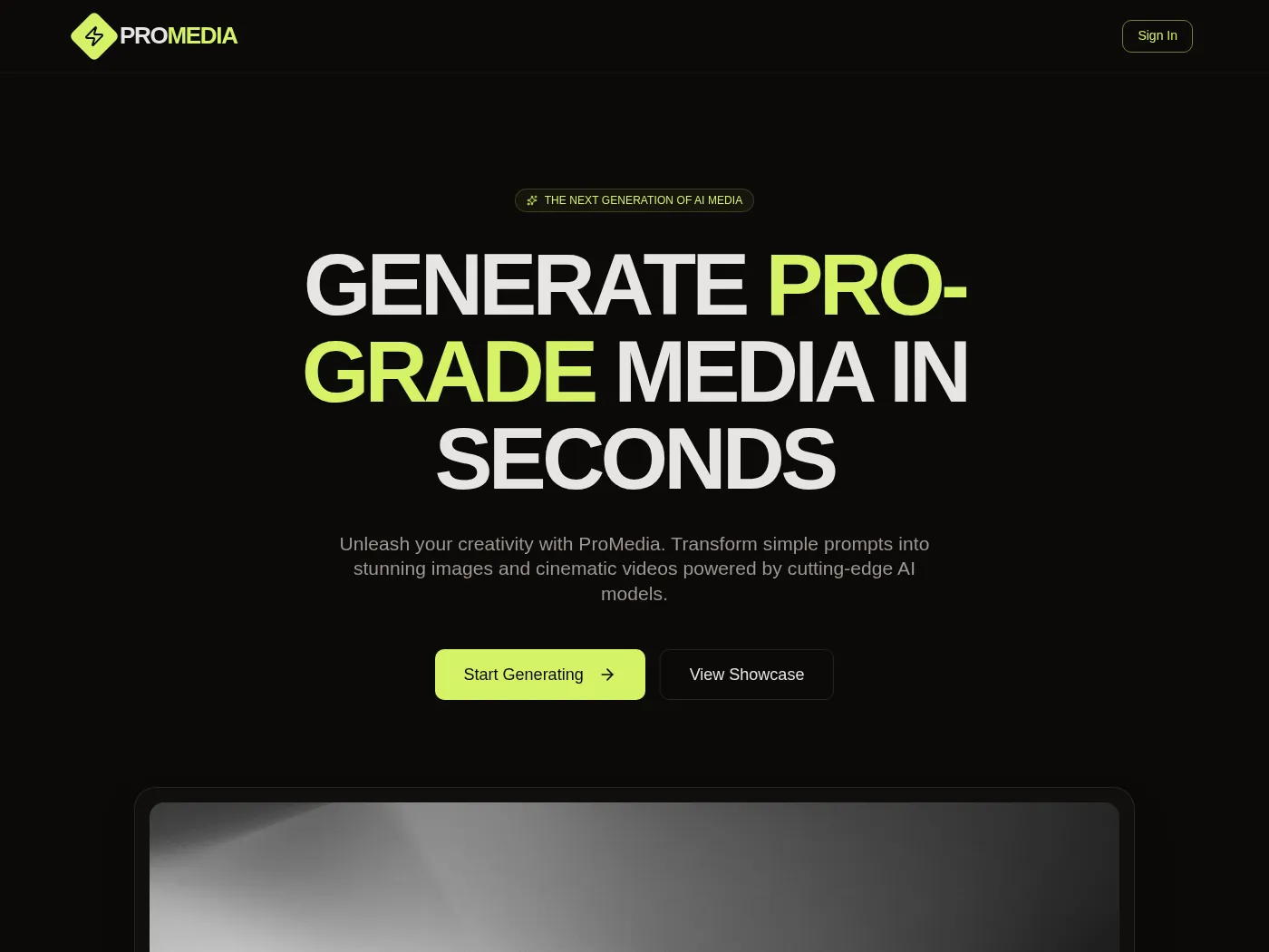 ProMedia Generator