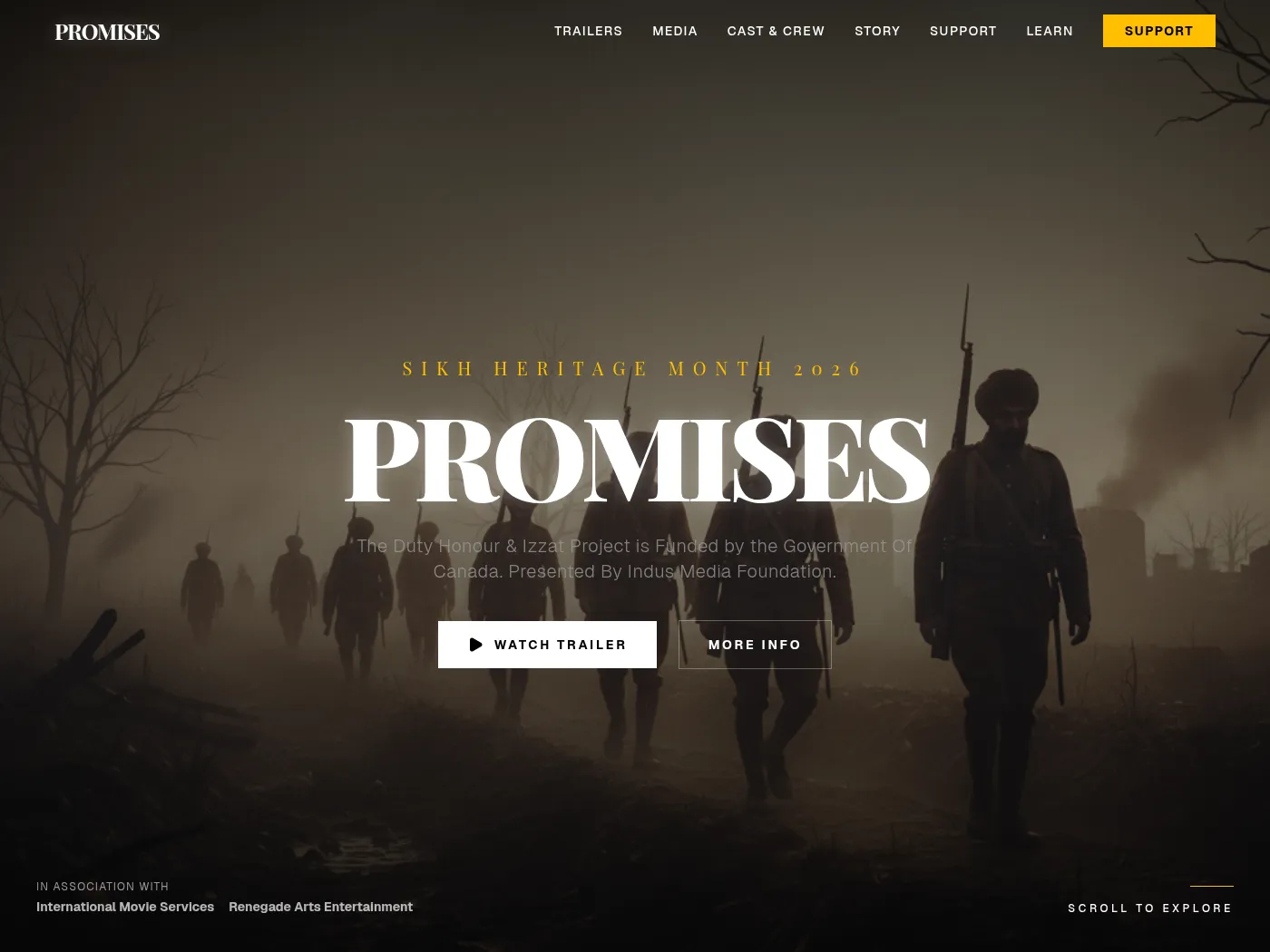 Promises Movie Clone