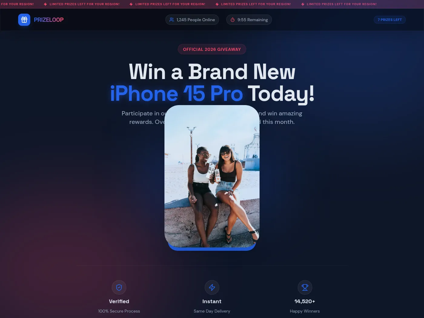 Marketing Contest Clone