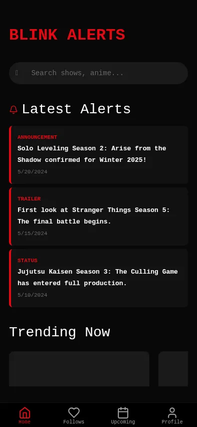 Prompt Blink Alerts