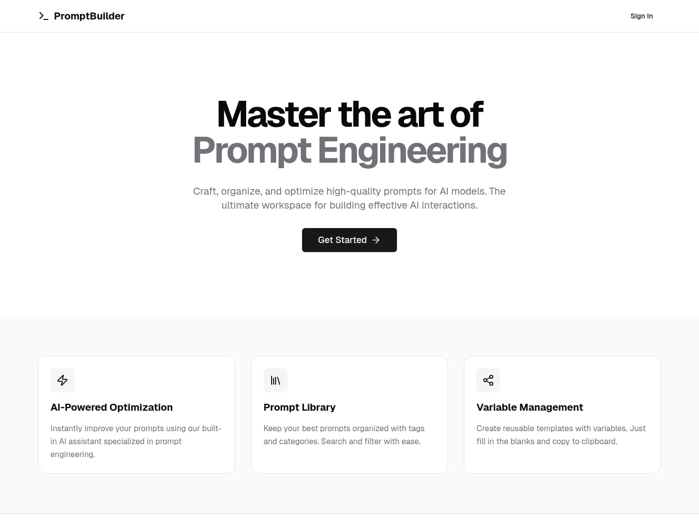PromptBuilder