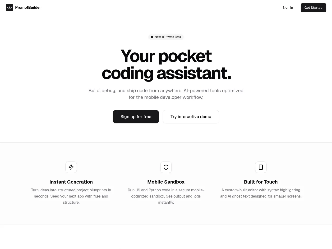 PromptBuilder