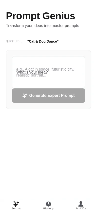 Prompt Genius