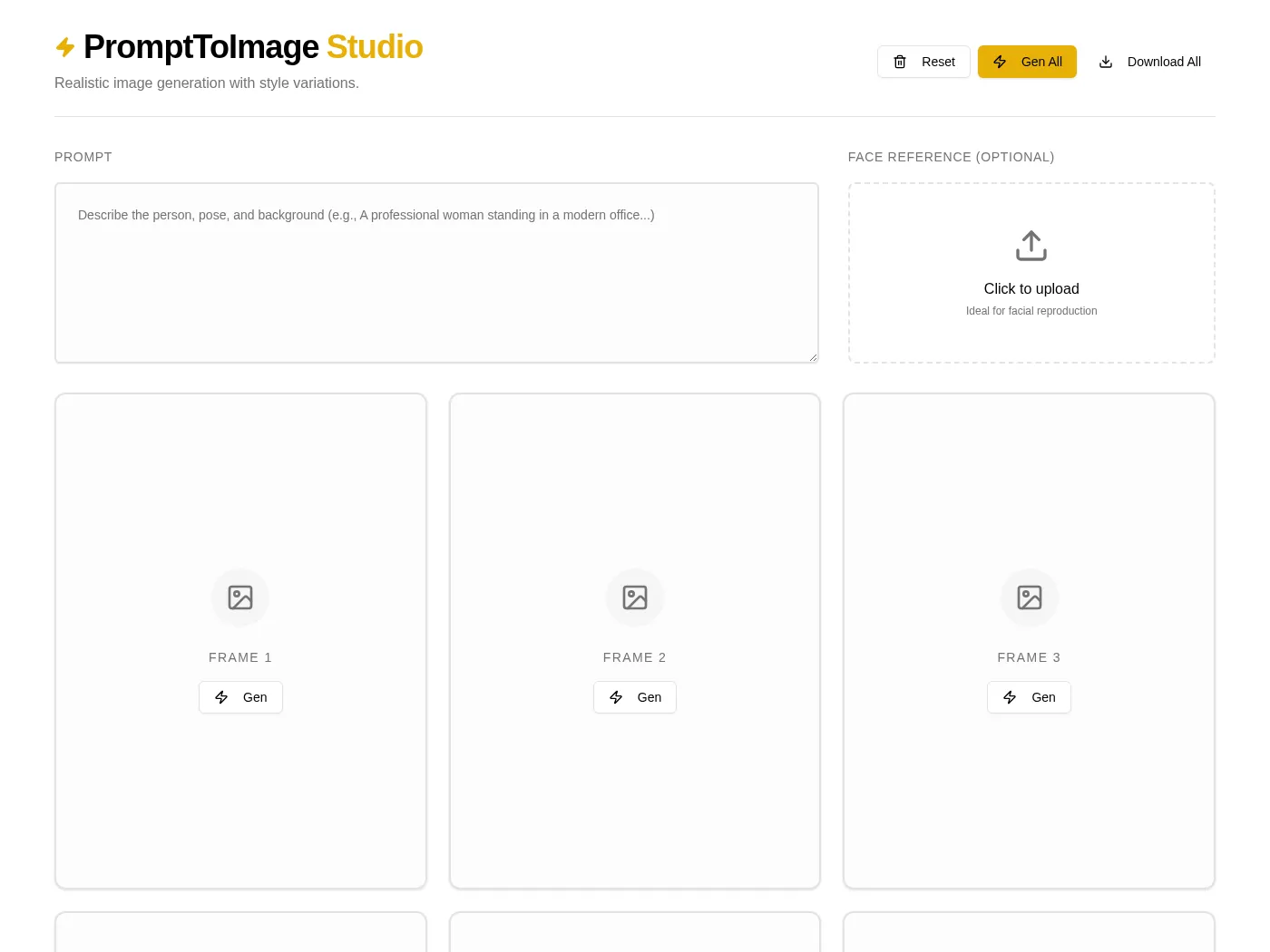 PromptToImage Studio