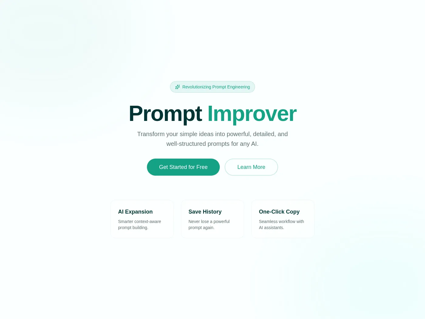 Prompt Improver