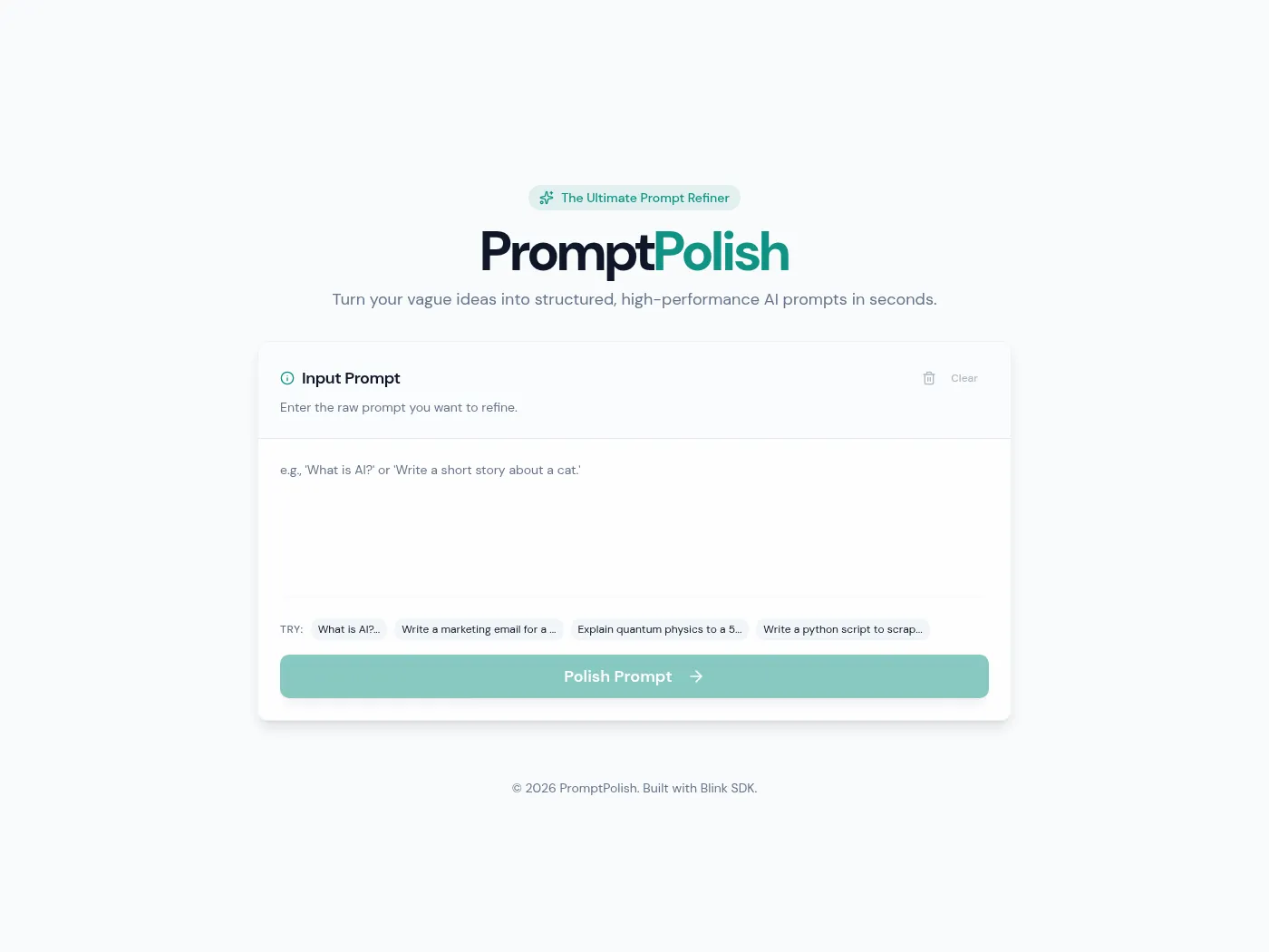 PromptPolish