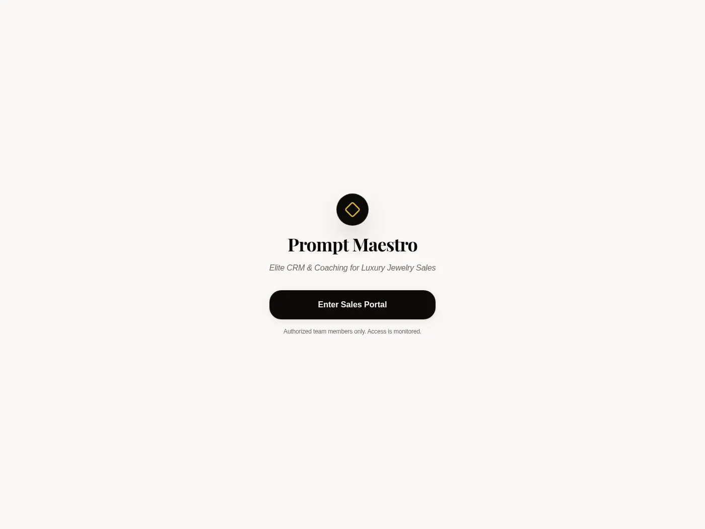 Prompt Maestro CRM