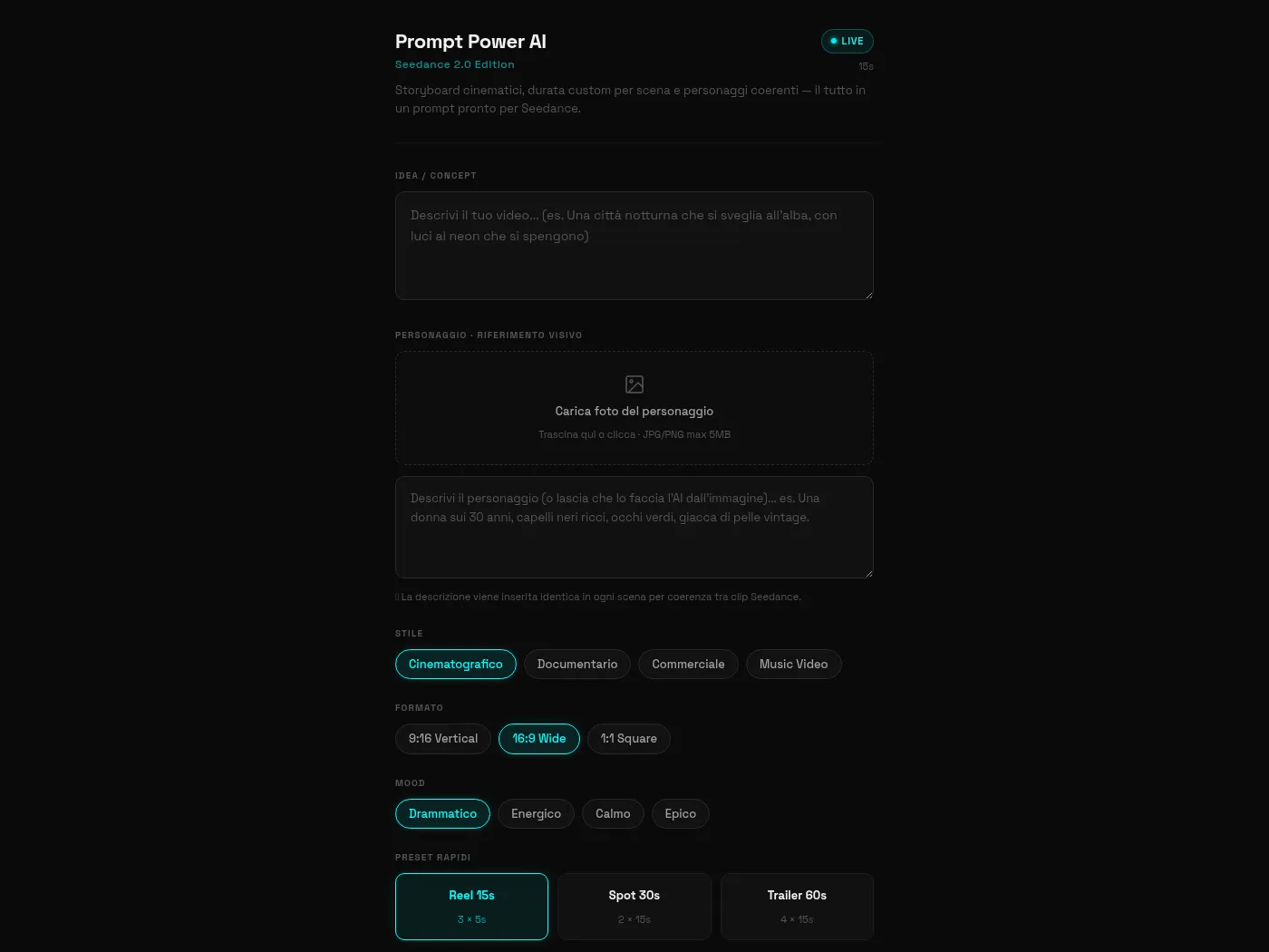 Prompt Power AI Seedance