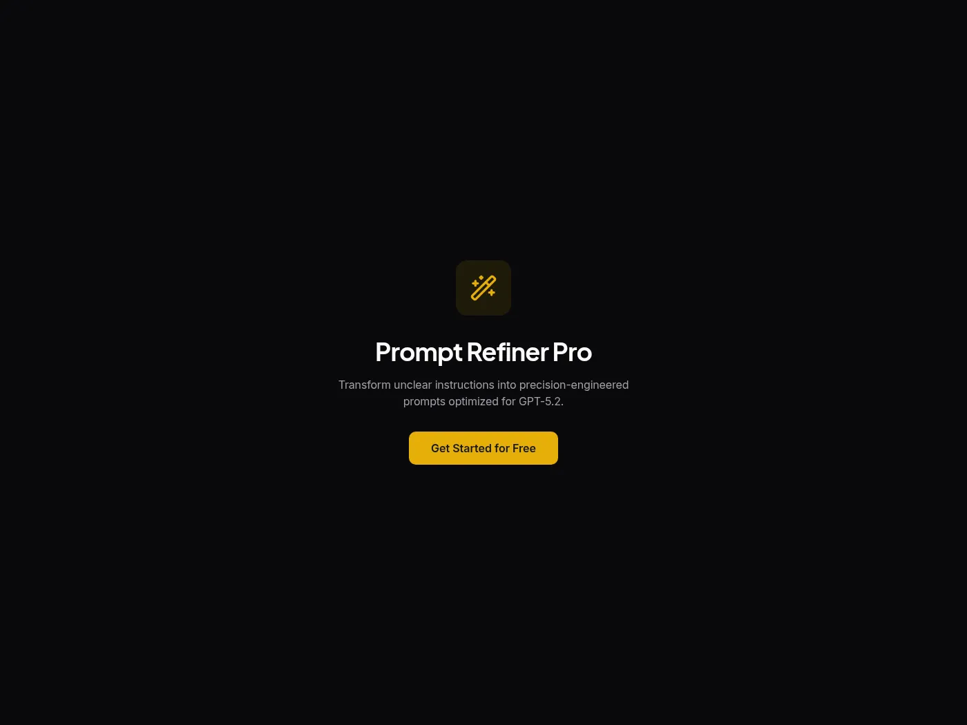 Prompt Refiner Pro