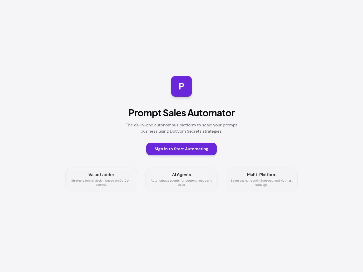 Prompt Sales Automator