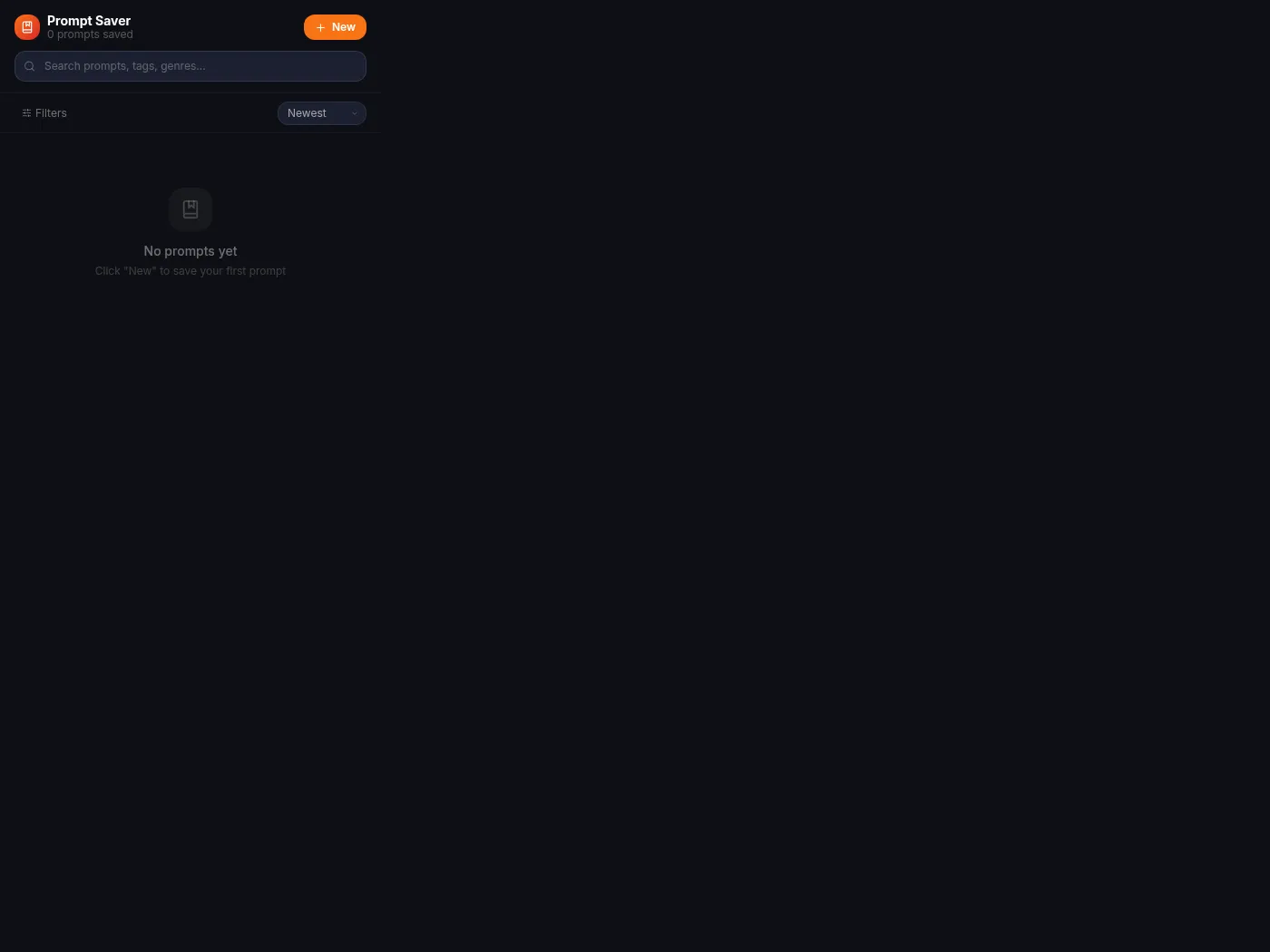 Prompt Saver Extension