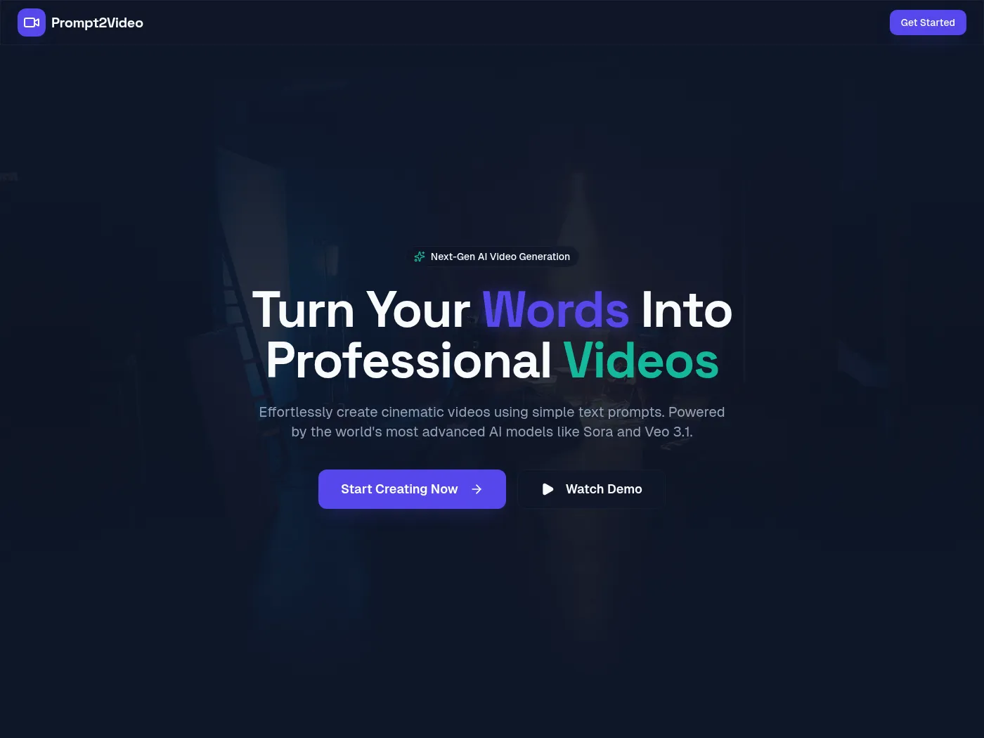 Prompt2Video Creator